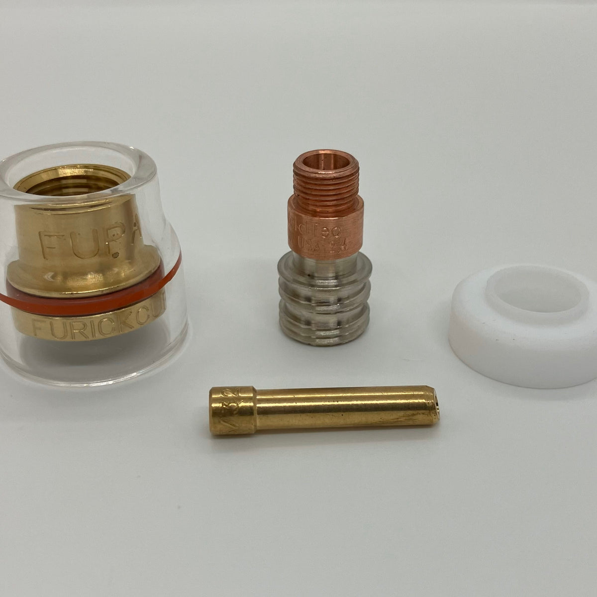 FUPA 13 Pyrex Cup Kit f/17, 18, & 26 Series TIG Torches, #FUPA1317KIT ...