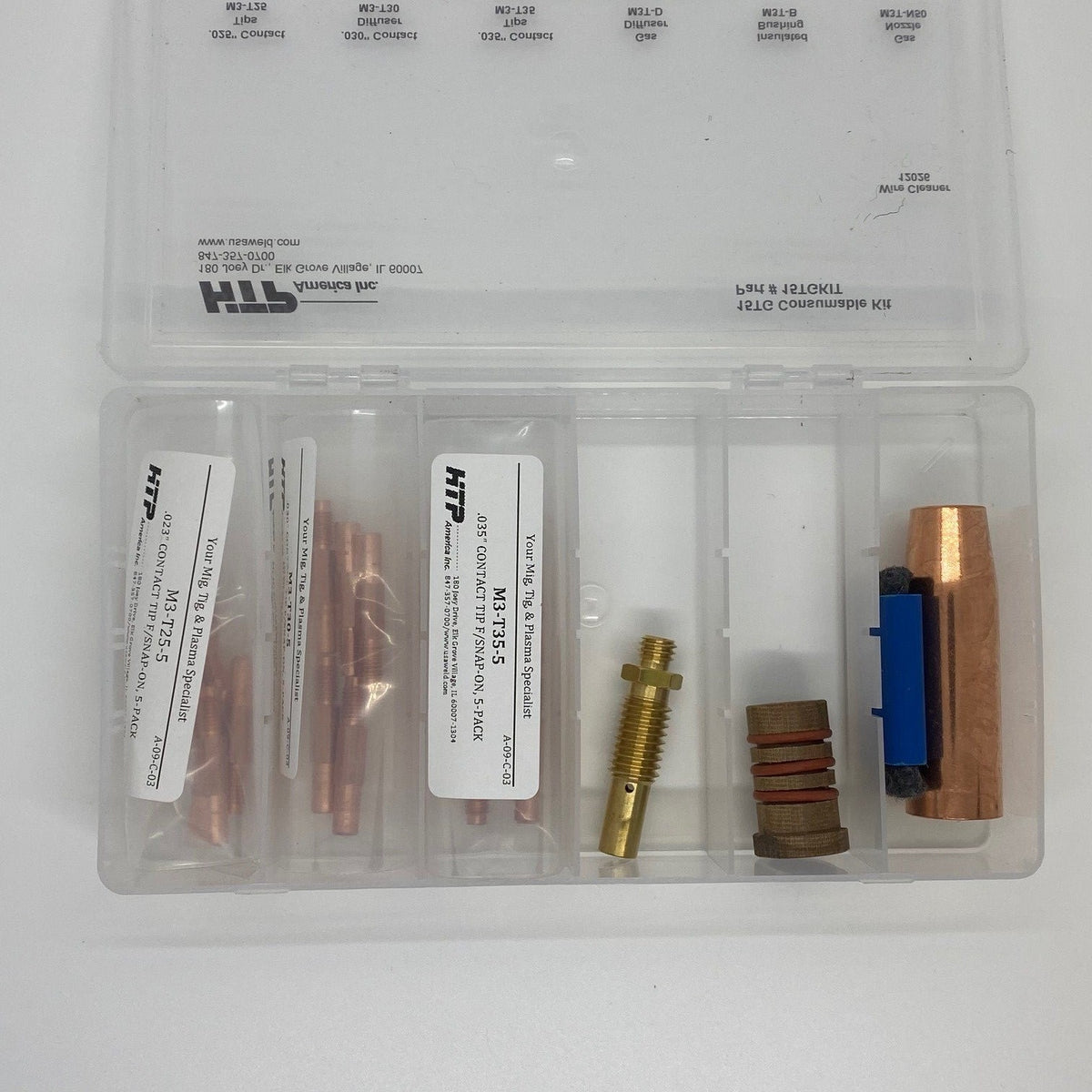 15TG Consumable Kit – HTP AMERICA INC. - USA Weld