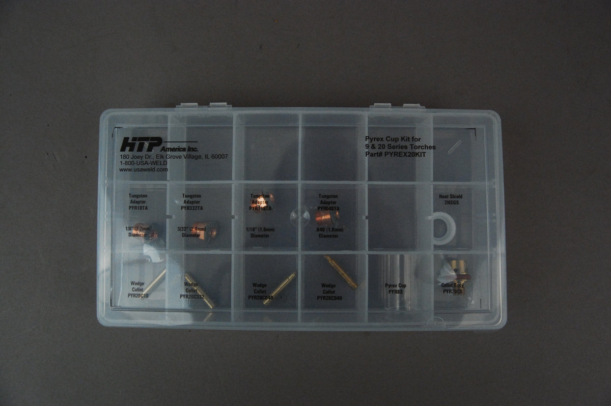 Pyrex Cup Kit, Standard – HTP AMERICA INC. - USA Weld
