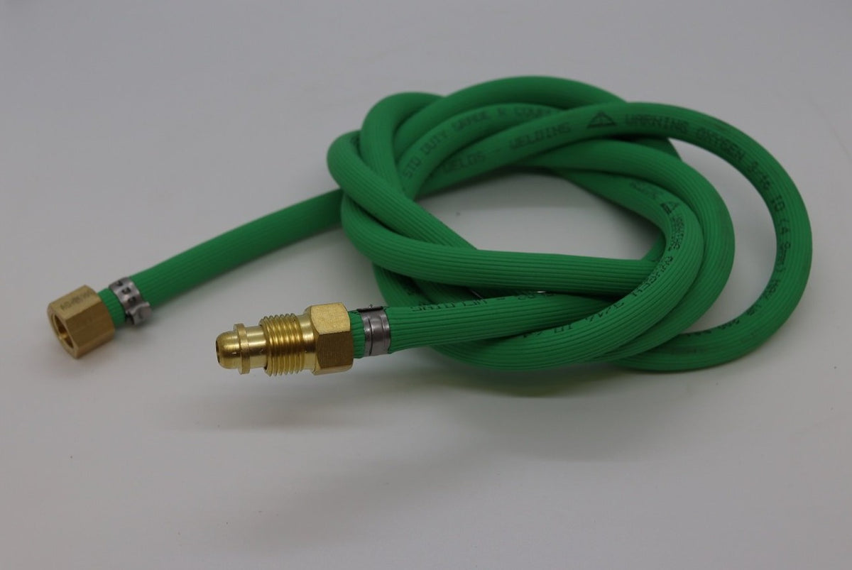 Heavy-Duty Gas Hose (Choose 6' or 25' Length) 5/8-18RH to 1/4BSP for H ...